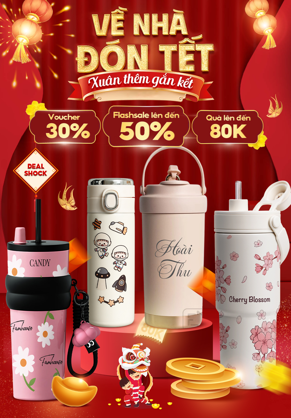 FanHouse - Bình Nước Cao Cấp, Cửa hàng trực tuyến | Shopee Việt Nam