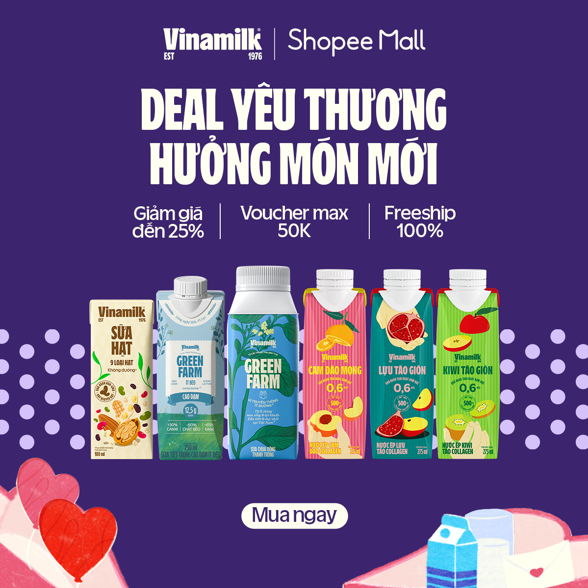 vinamilk_official - Shopee Mall Online | Shopee Việt Nam