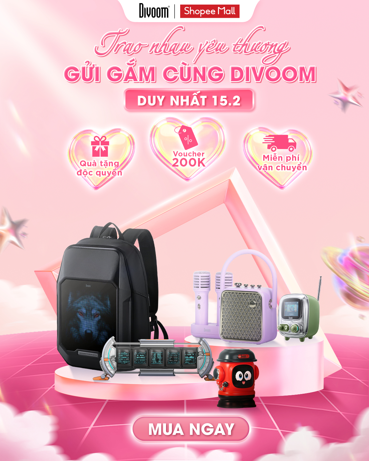 Divoom Official Store - Shopee Mall Online | Shopee Việt Nam