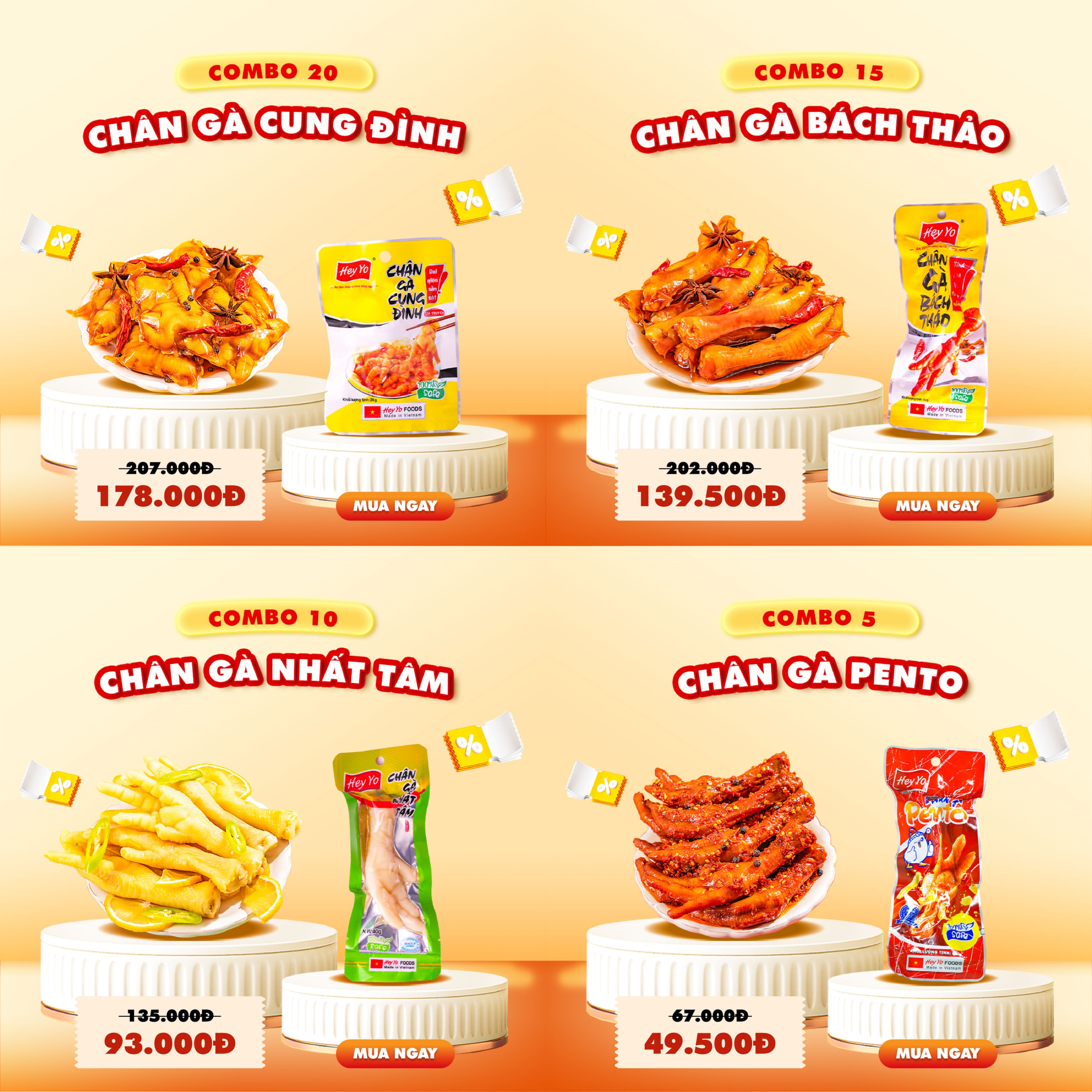 Hey Yo Foods - Shopee Mall Online | Shopee Việt Nam