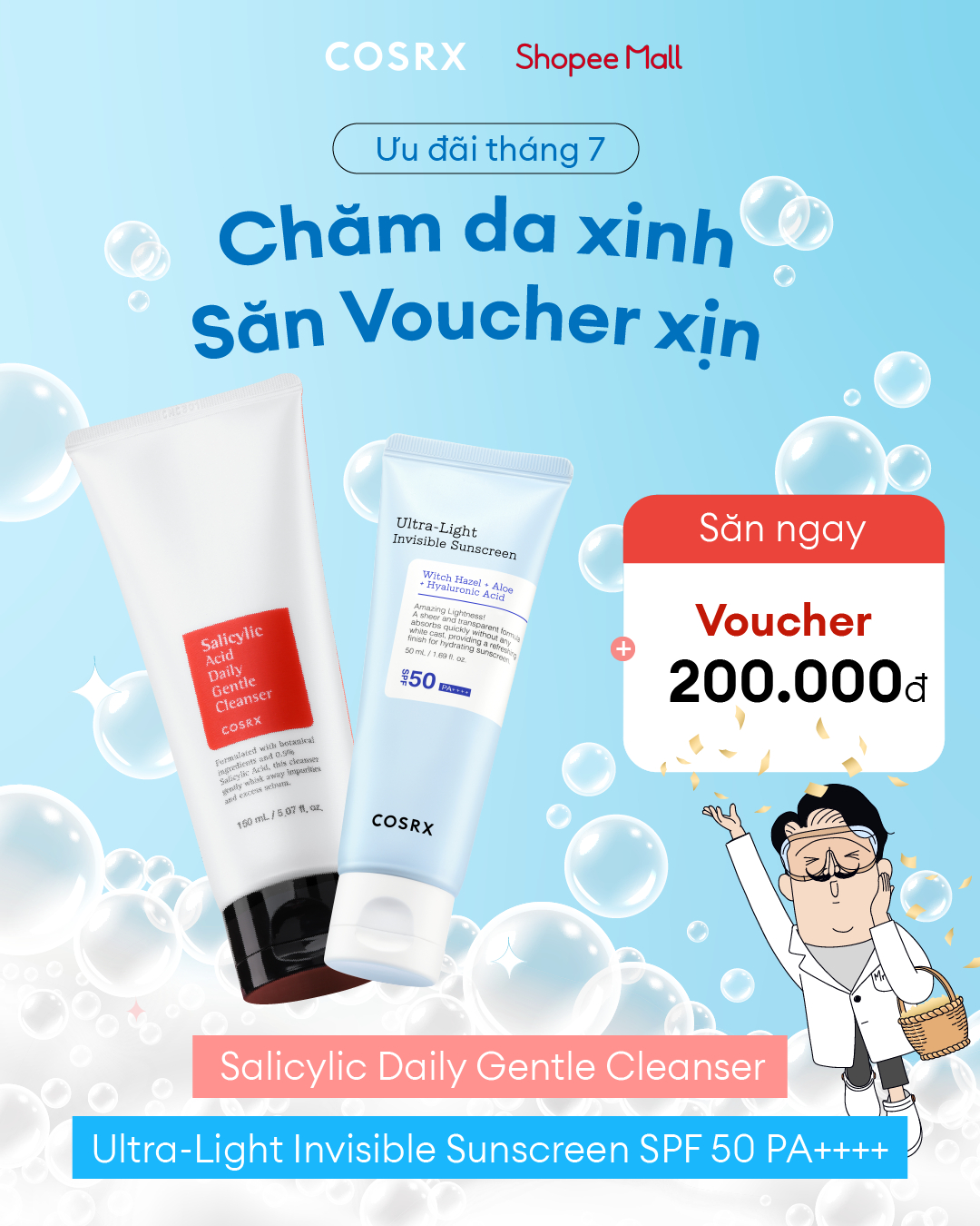 COSRX Vietnam Official Distributor - Shopee Mall Online | Shopee Việt Nam