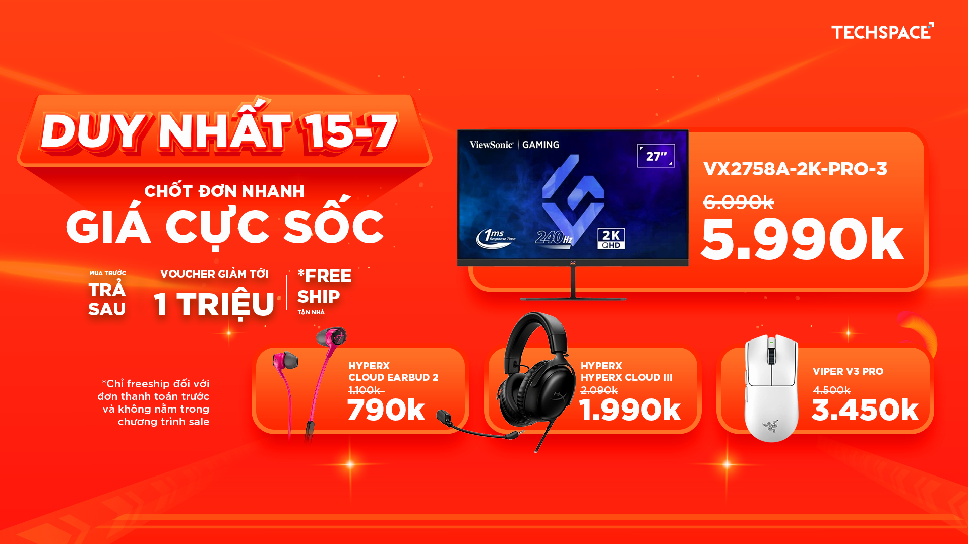 TechSpace Việt Nam, Cửa hàng trực tuyến | Shopee Việt Nam