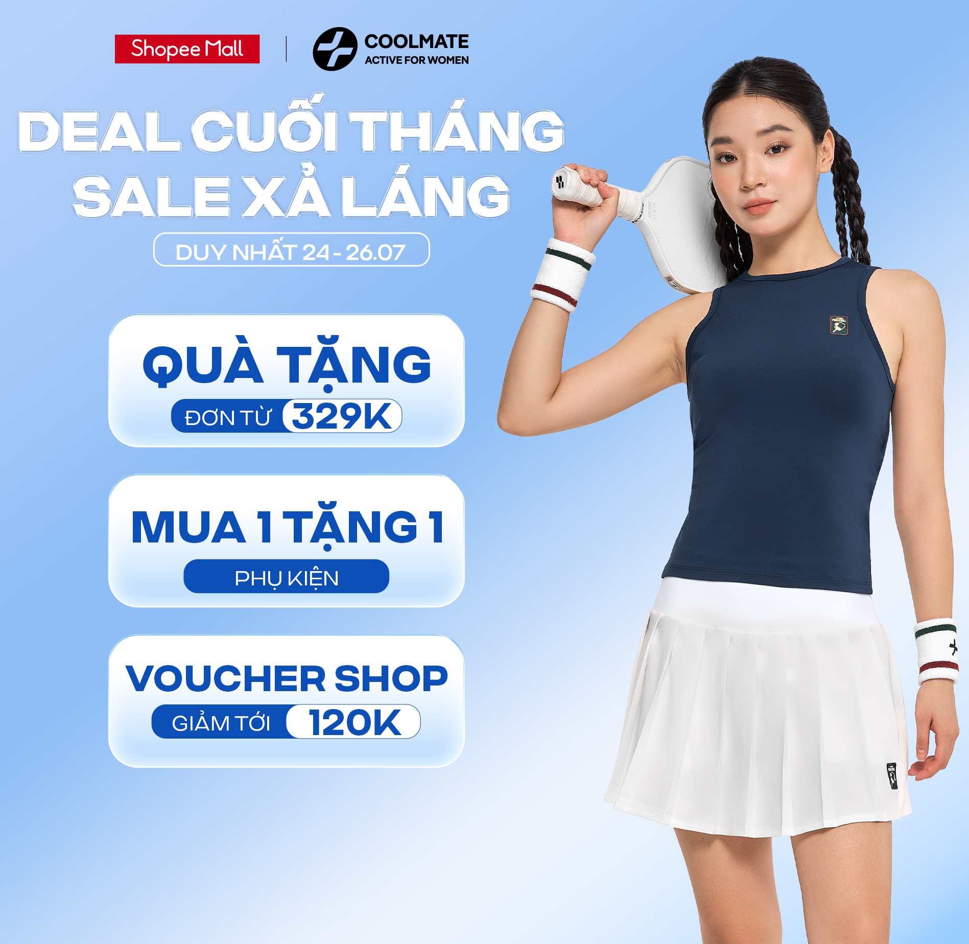 Coolmate Active For Women - Shopee Mall Online | Shopee Việt Nam