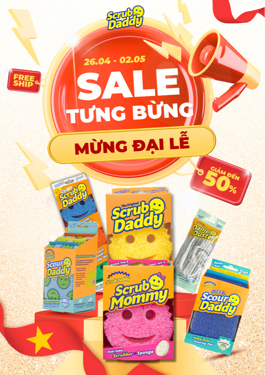 Scrub Daddy Official Store - Shopee Mall Online | Shopee Việt Nam