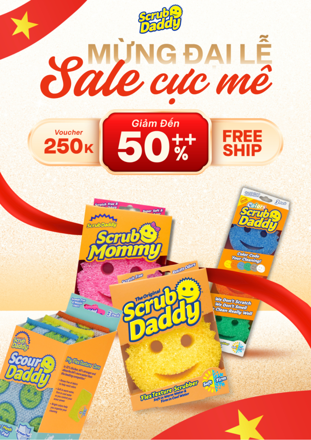 Scrub Daddy Official Store - Shopee Mall Online | Shopee Việt Nam