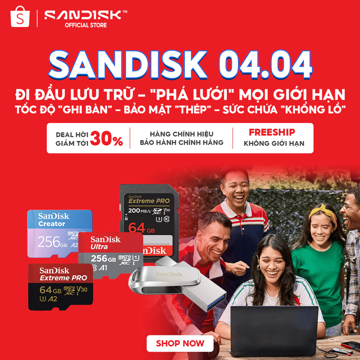 SanDisk Official Store - Shopee Mall Online | Shopee Việt Nam