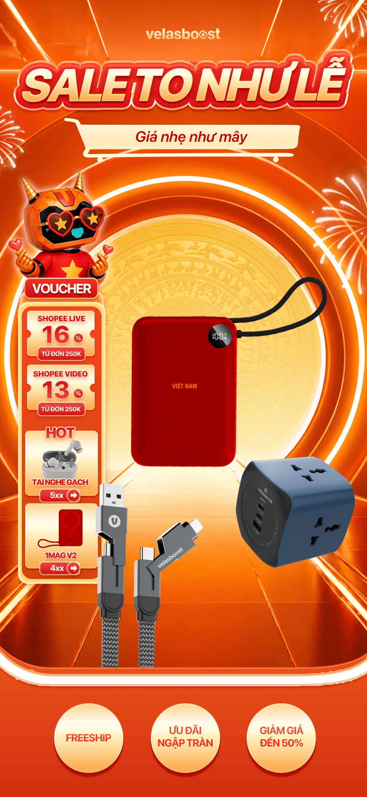 velasboost - Shopee Mall Online | Shopee Việt Nam