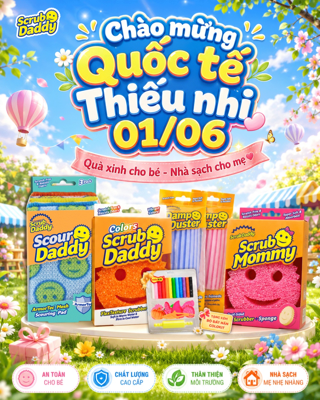 Scrub Daddy Official Store - Shopee Mall Online | Shopee Việt Nam