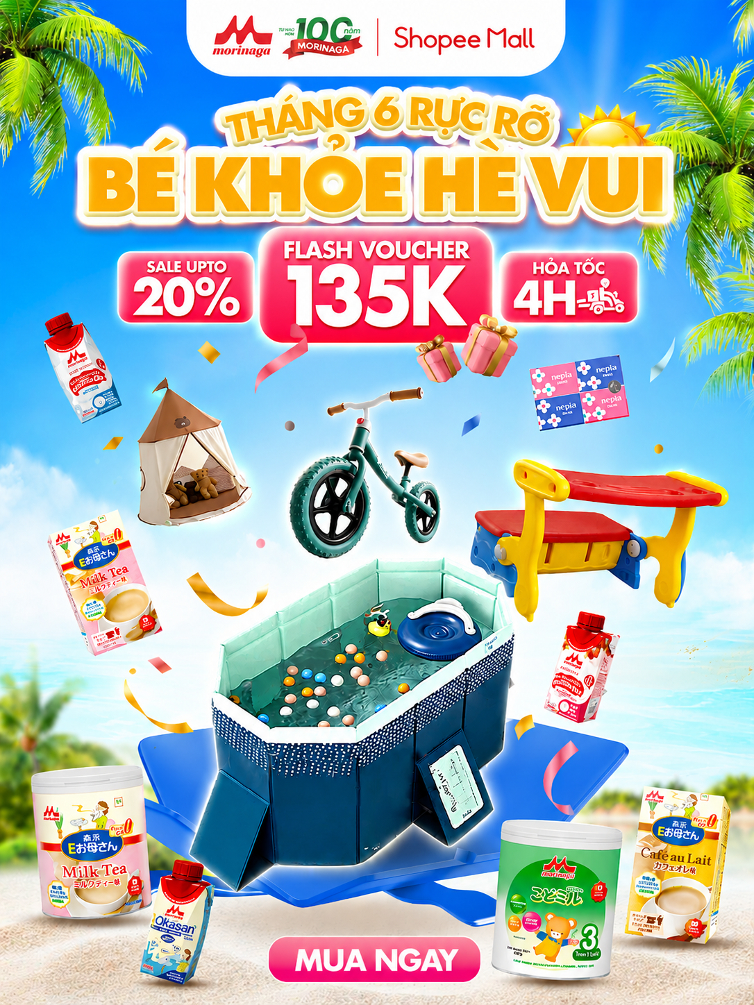 Morinaga Chính Hãng - Shopee Mall Online | Shopee Việt Nam