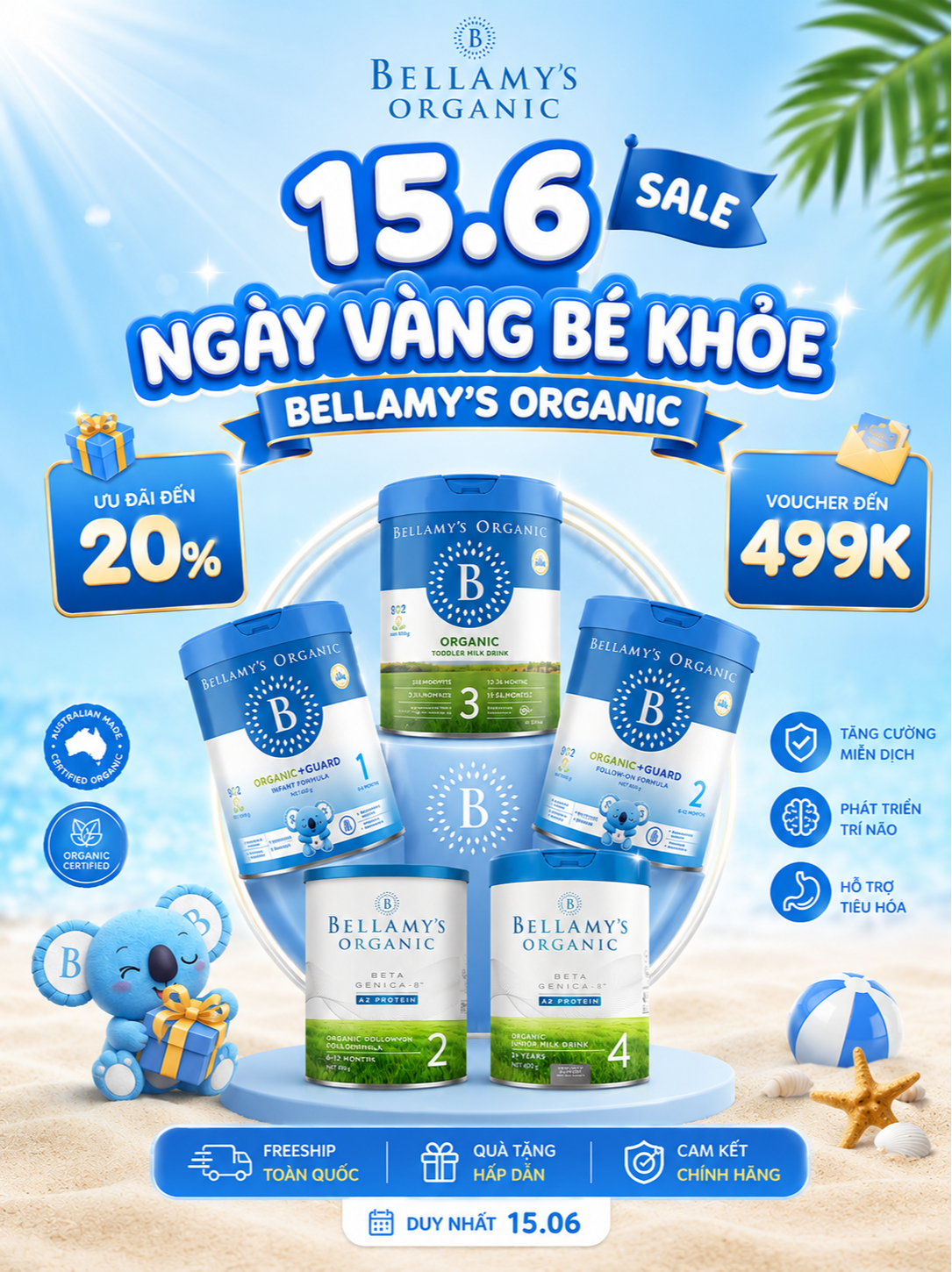 PHÂN PHỐI BELLAMY CHÍNH HÃNG - Shopee Mall Online | Shopee Việt Nam