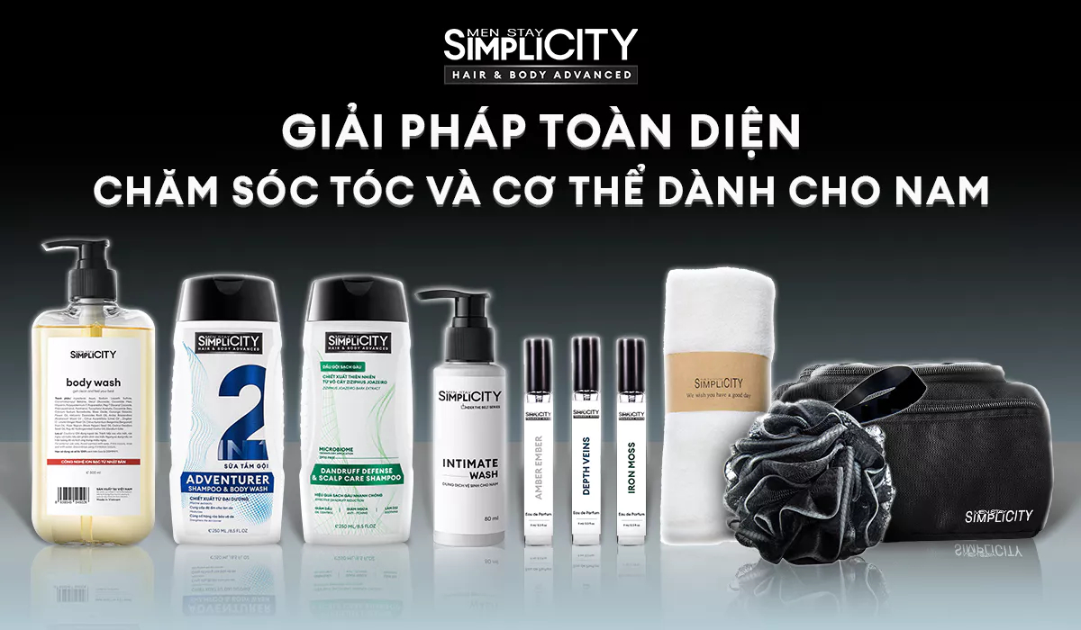 Men Stay Simplicity Hair&Body, Cửa hàng trực tuyến | Shopee Việt Nam