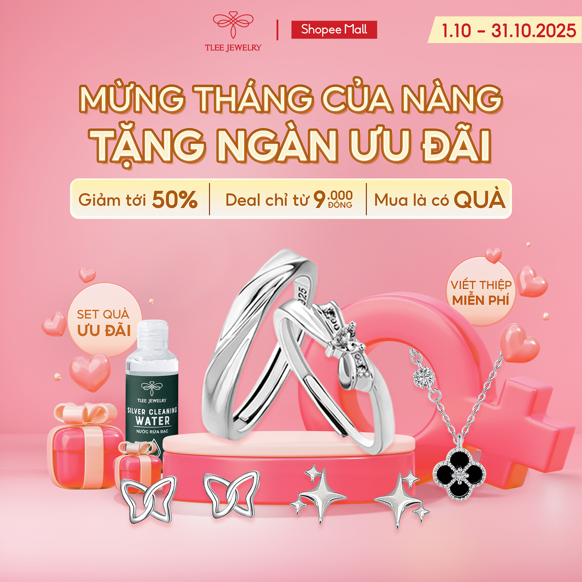 TLEE JEWELRY Official Store - Shopee Mall Online | Shopee Việt Nam