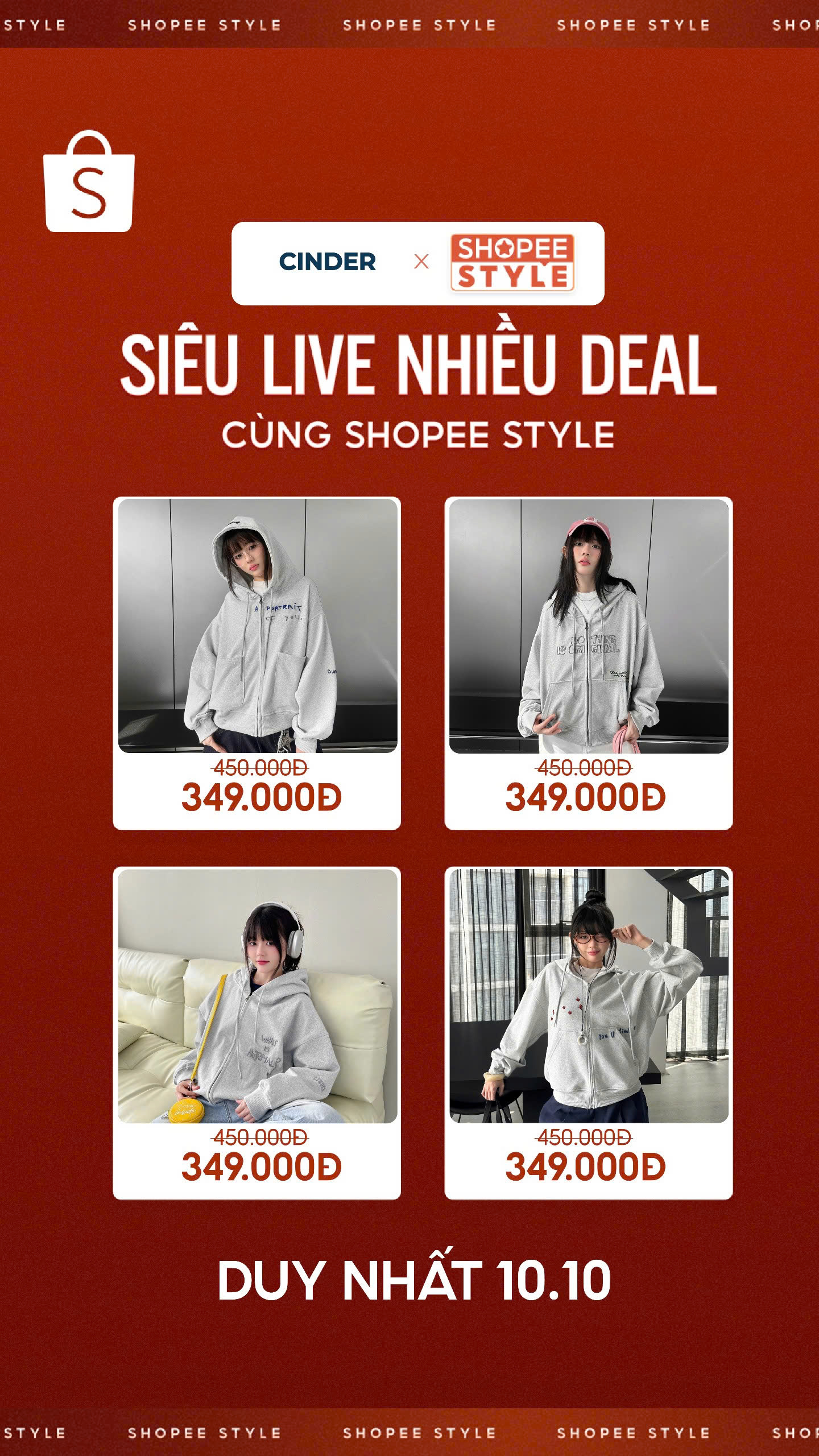 cinder.club, Cửa hàng trực tuyến | Shopee Việt Nam