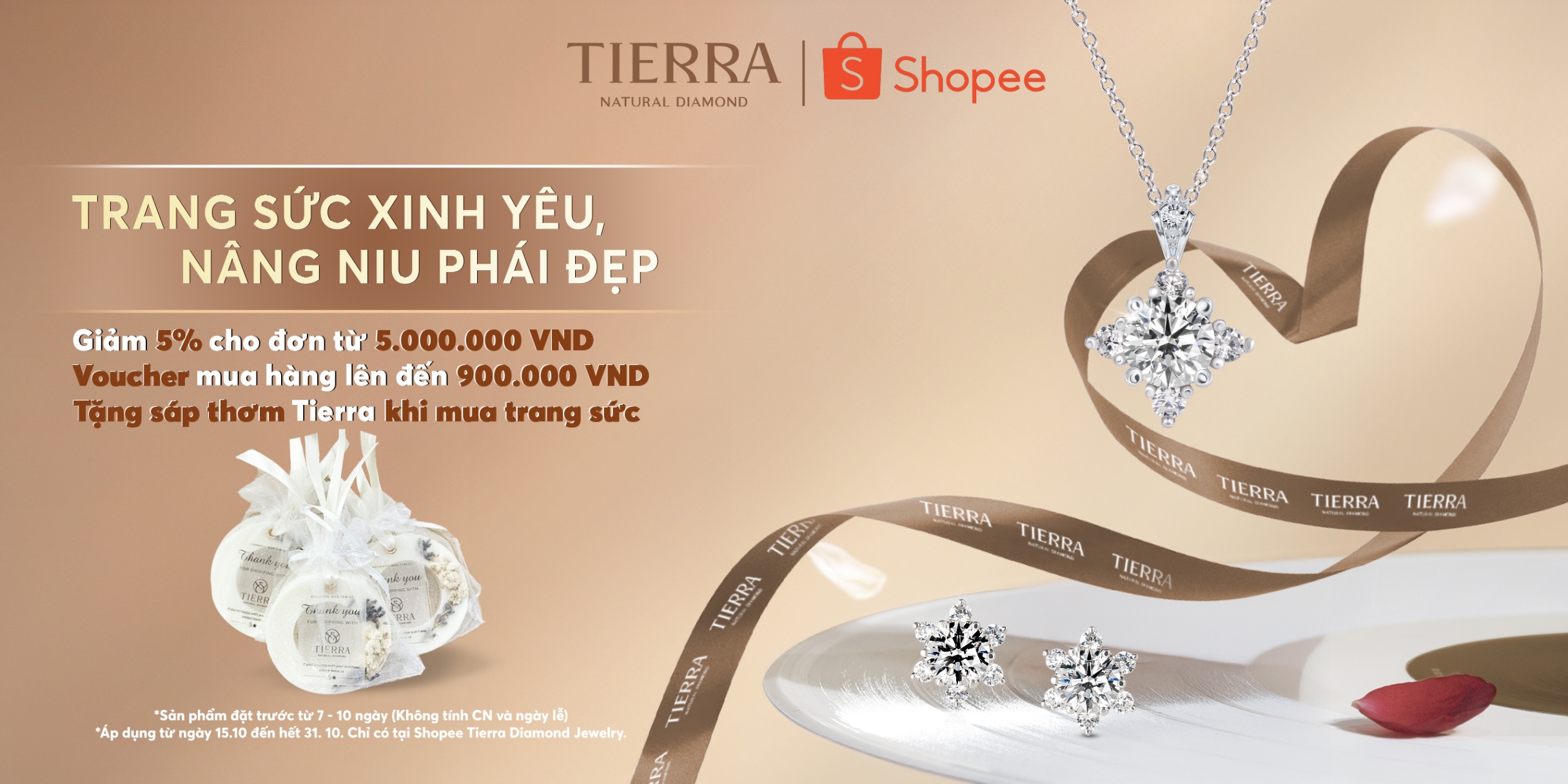 Tierra Diamond Jewelry - Shopee Mall Online | Shopee Việt Nam