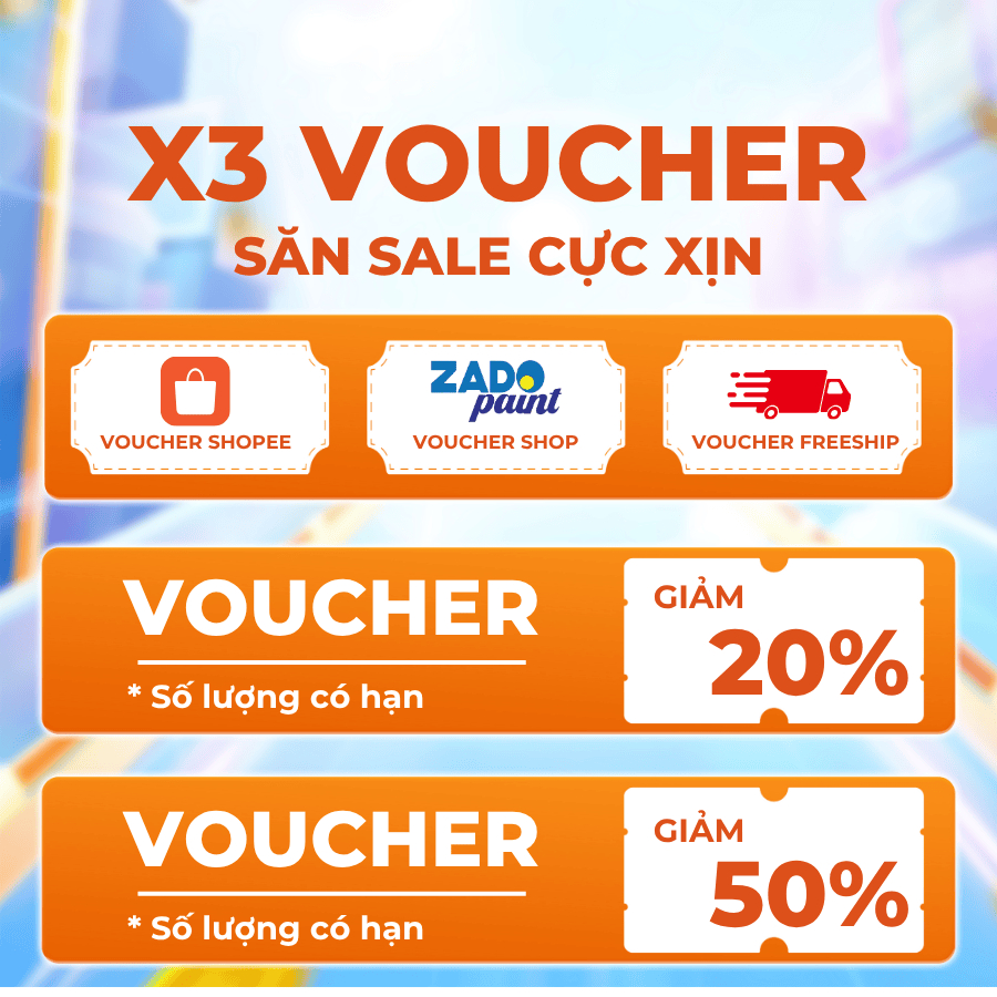 Zado Paint Việt Nam , Cửa hàng trực tuyến | Shopee Việt Nam