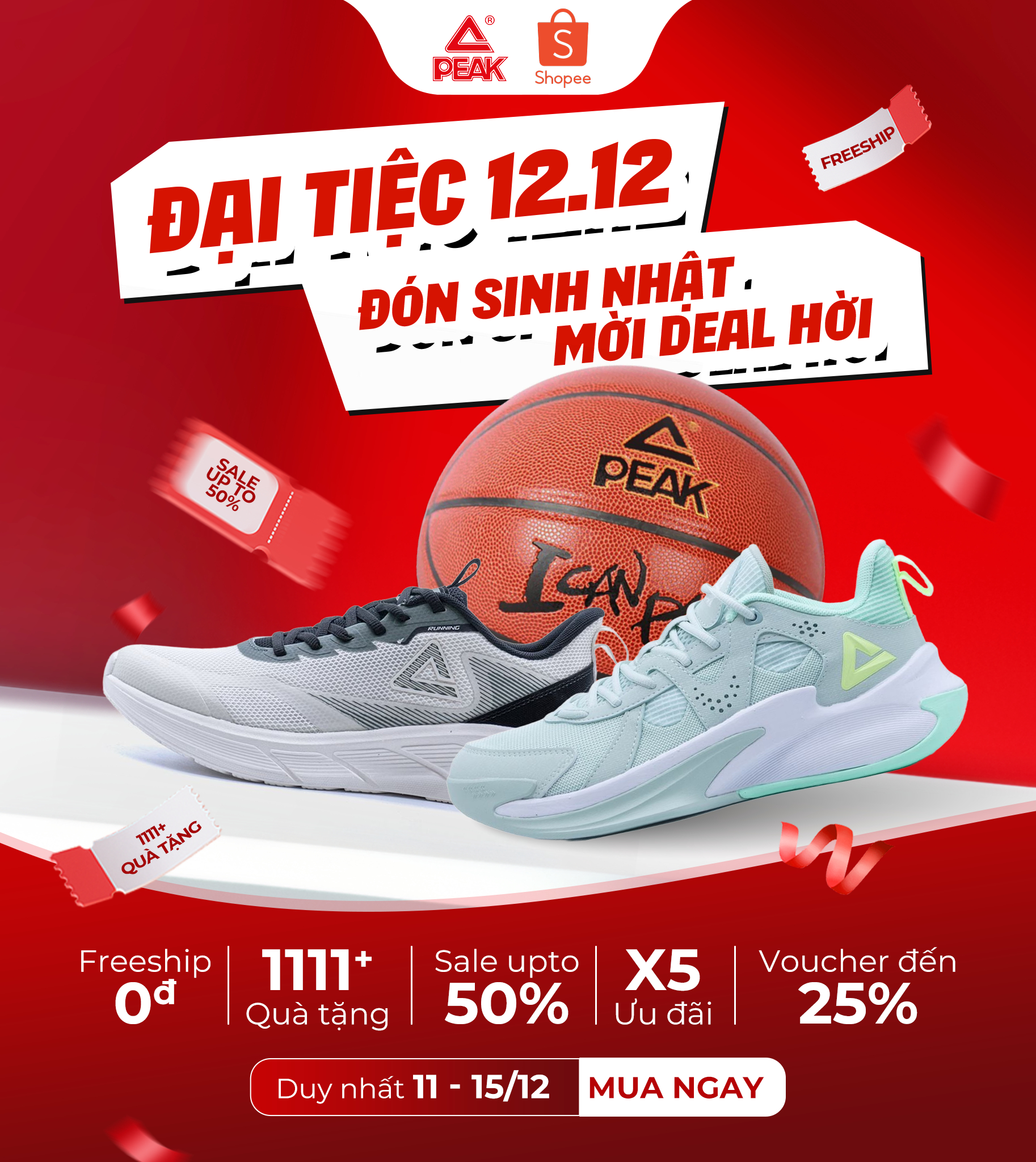PEAK Sport Official Store - Shopee Mall Online | Shopee Việt Nam