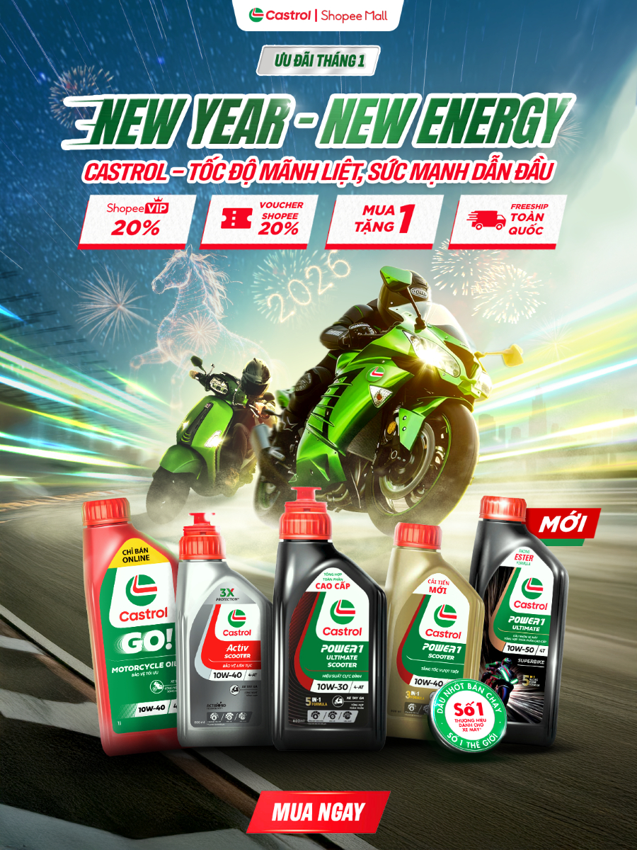 Castrol Vietnam Official Store - Shopee Mall Online | Shopee Việt Nam