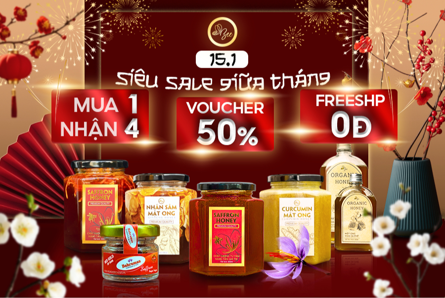 SAFFRON - BEE & BEAUTY, Cửa hàng trực tuyến | Shopee Việt Nam