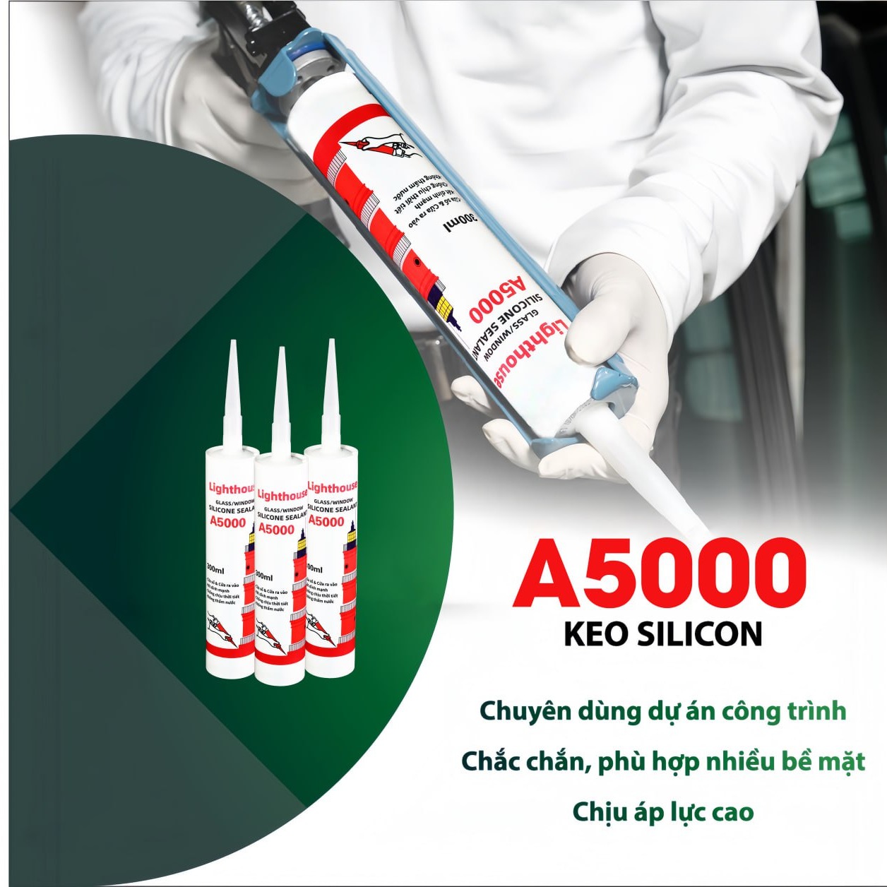 Keo Silicone Apollo A500, Cửa hàng trực tuyến | Shopee Việt Nam