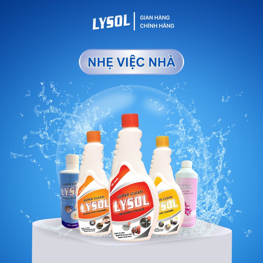 LYSOL - Vệ sinh nhà cửa, Cửa hàng trực tuyến | Shopee Việt Nam