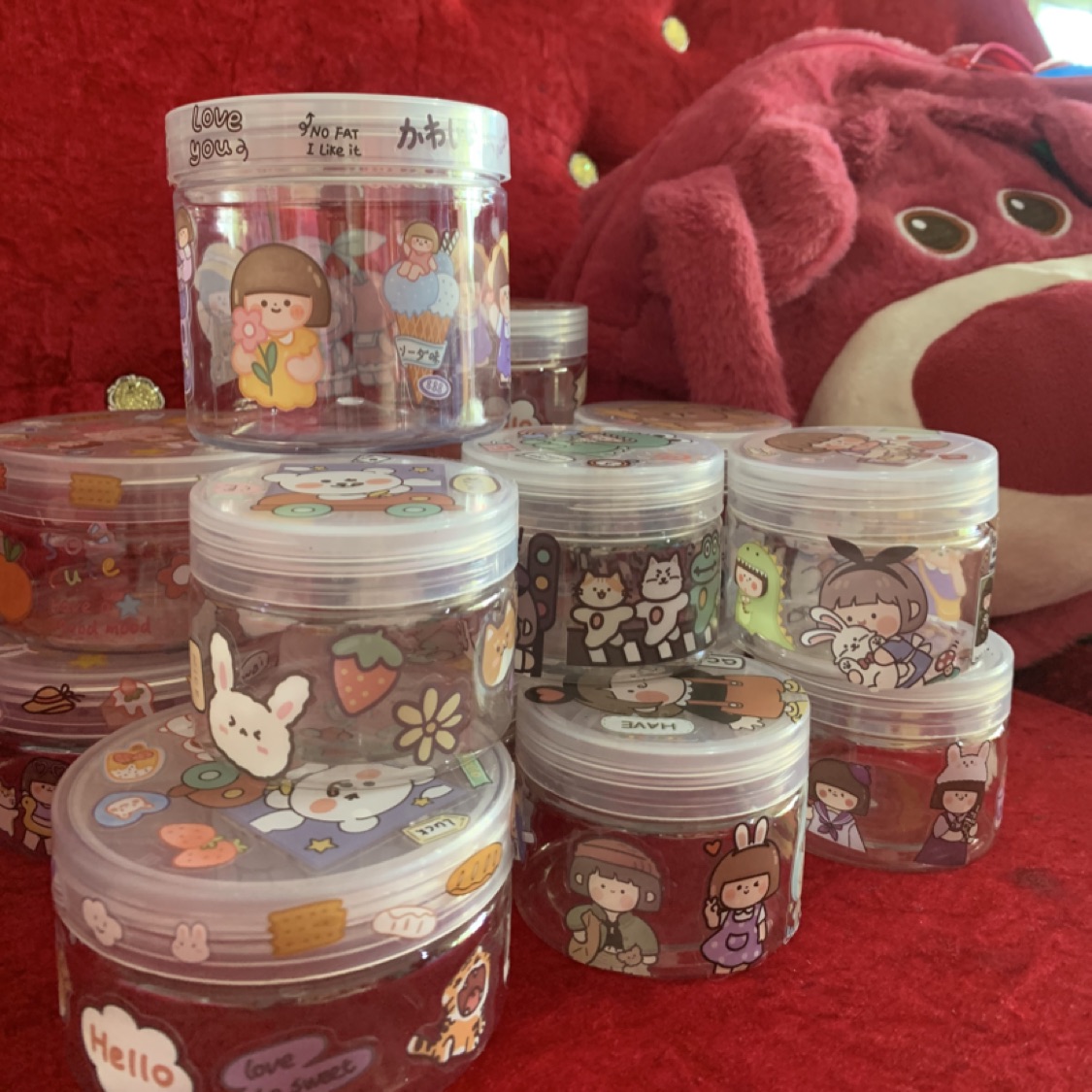 Hủ đựng kem sticker Mimi, Cửa hàng trực tuyến | Shopee Việt Nam