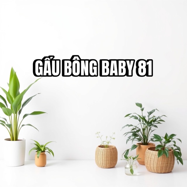 Gấu Bông Baby 81, Cửa hàng trực tuyến | Shopee Việt Nam